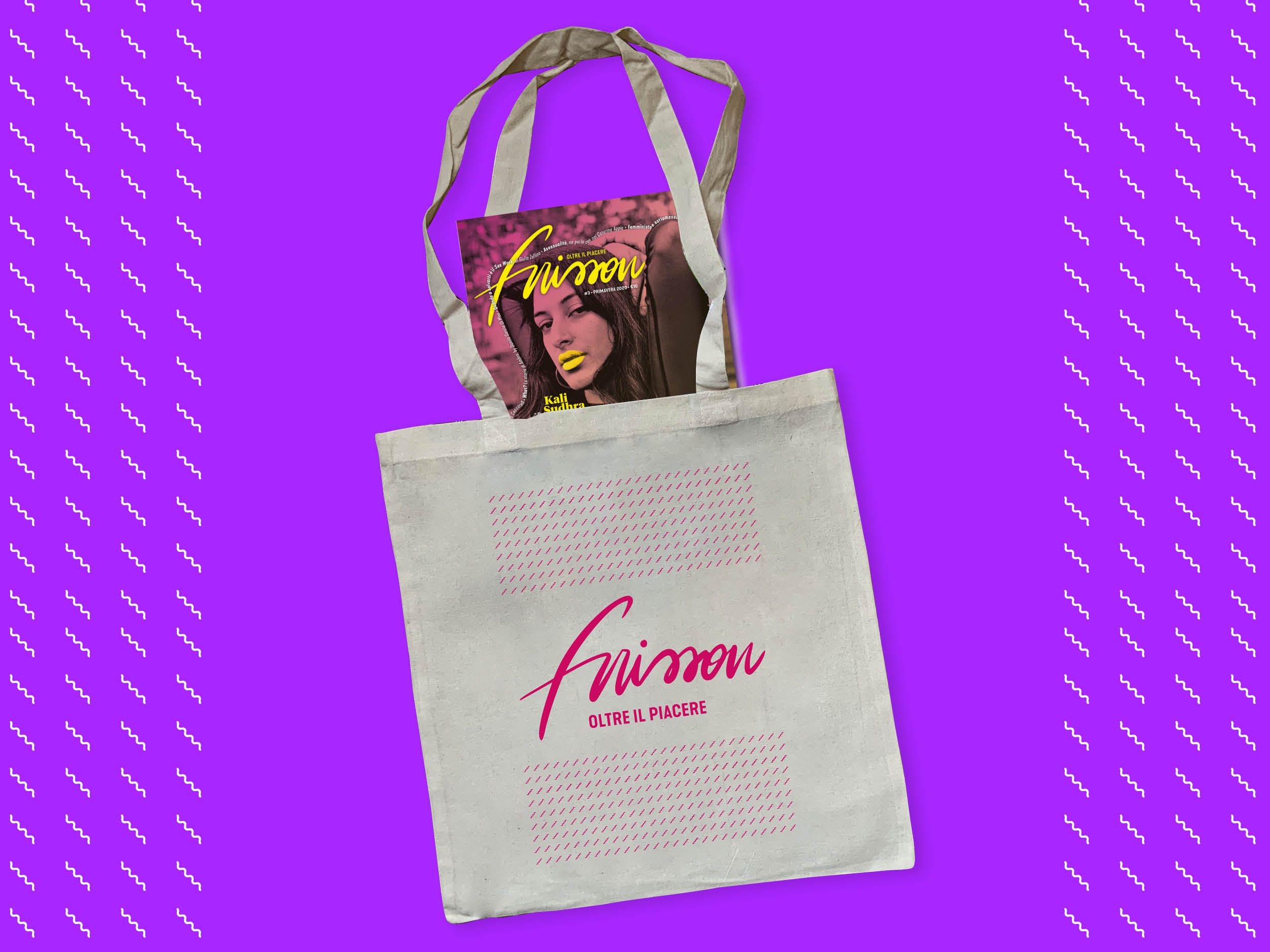 FRISSON KIT: Frisson #3 + canvas bag - Frisson Magazine Shop